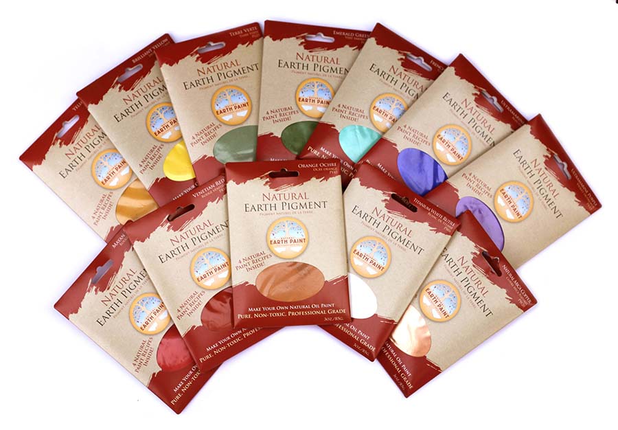 Earth and Mineral Pigments – Natural Earth Paint Canada